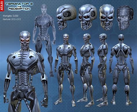 Terminator Robot Art Robot Concept Art