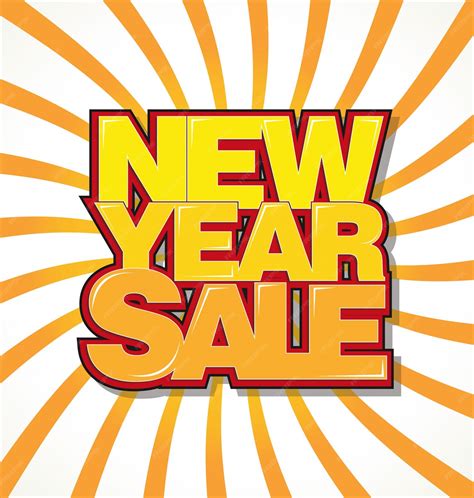 Premium Vector New Year Sale