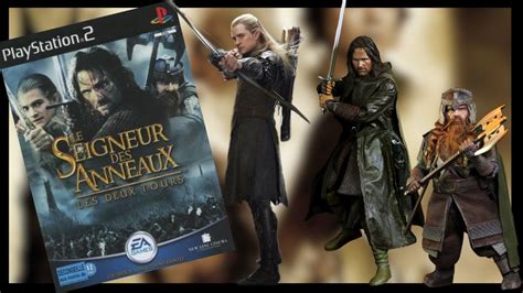 LE SEIGNEURS DES ANNEAUX LES DEUX TOURS PS2 2002 Un Des Meilleurs