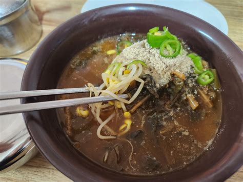 성수역 직장인 맛집 전통 씨래기 국밥 내돈내산 후기 시래기국밥과 비빔밥