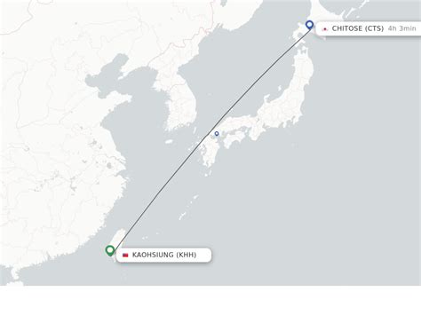 Direct Non Stop Flights From Kaohsiung To Sapporo Schedules