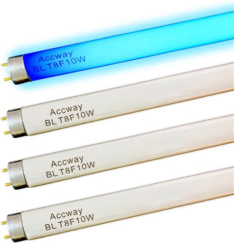 13 BL T8 F10W Replacement Bulbs For Liba Aspectek Black Blue