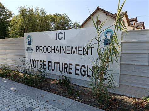 Chelles où en est le projet de la nouvelle église Sainte Bathilde