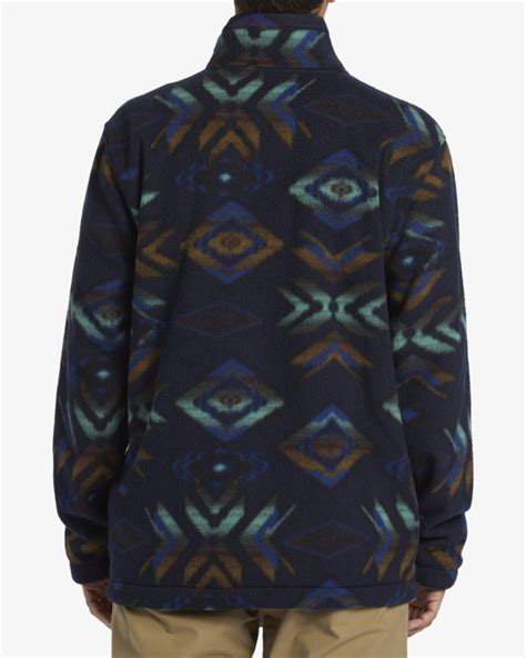 Boundary Polar Fleece Half Zip Pullover For Men Billabong
