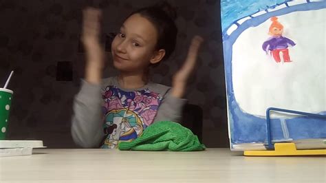 Девочка на катке Youtube