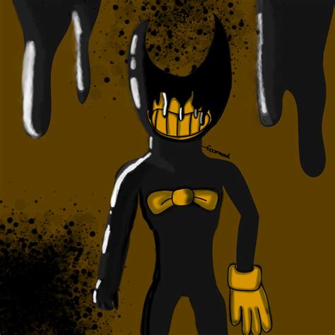 Ink Bendy Batim Drawing By Cursed0988 On Deviantart