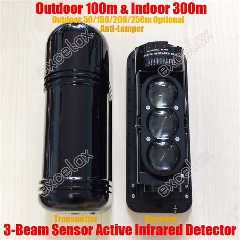 Photoelectric 3 Beam Sensor Active Infrared Intrus Vicedeal