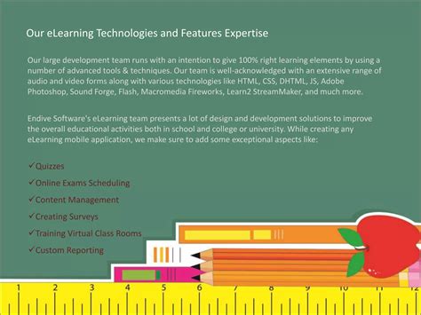 E Learning Mobile App Development Ppt