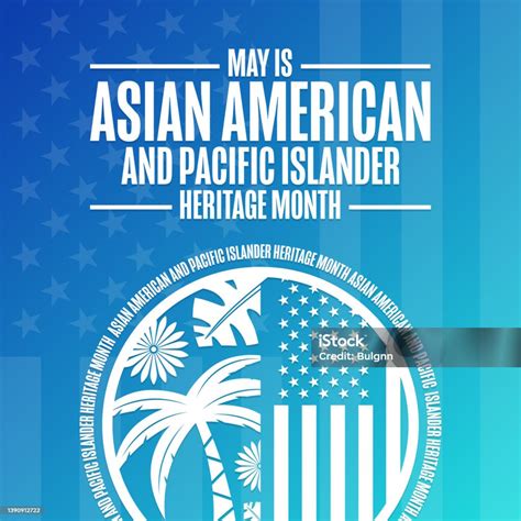 메이는 아시아계 미국인과 태평양 섬 주민 유산의 달입니다 휴일 개념 배경 배너 카드 텍스트 비문이있는 포스터를위한 템플릿 벡터 Eps10 일러스트레이션 월에 대한 스톡 벡터