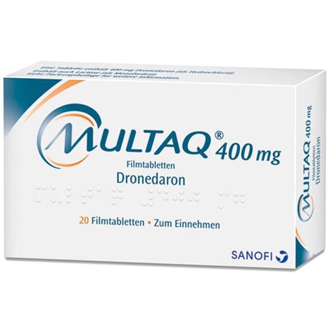 Multaq Mg St Mit Dem E Rezept Kaufen Shop Apotheke
