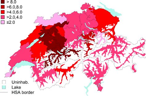 Age And Sex Standardized Vertebroplastykyphoplasty Procedure Rates Per