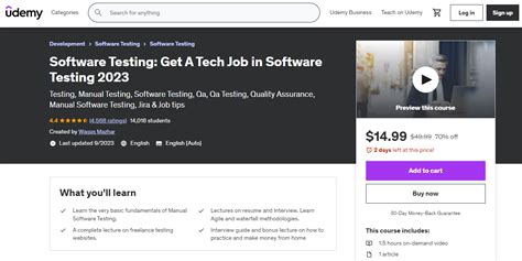 8 Best Software Testing Courses Kigi