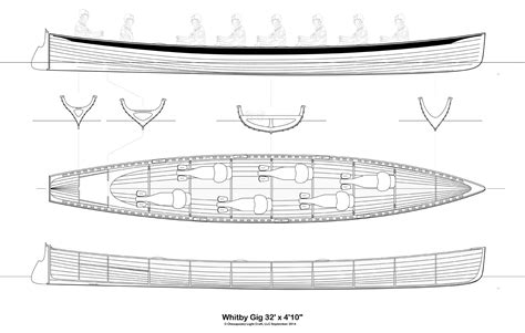 Rowing Boat Plans Stitch Learn How Bodole