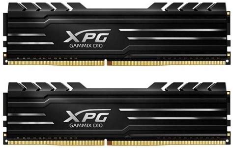 Adata Xpg Gammix D10 16gb 2x8gb Ddr4 3200mhz Cl16 Czarna Ax4u320038g16adb10 Pamięć Ram