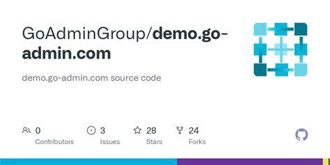 GitHub GoAdminGroup Demo Go Admin Com Demo Go Admin Com Source Code
