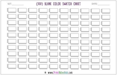 Marker Swatch Sheet 120
