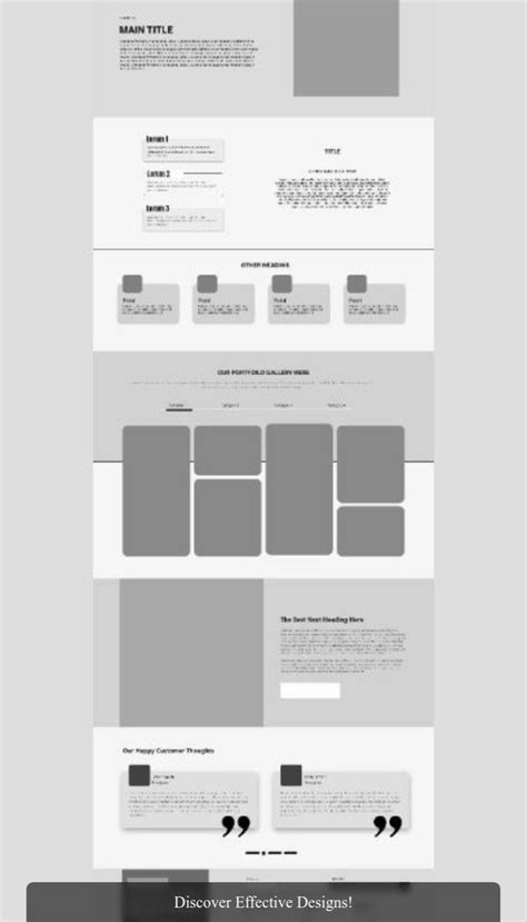 Engaging Wireframe Designs For Effective Website Prototyping In 2025 Creative Web Design