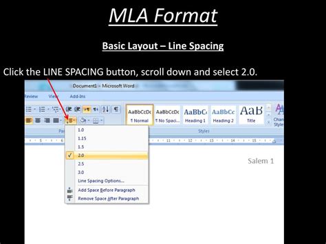 PPT MLA Format PowerPoint Presentation Free Download ID 2199287