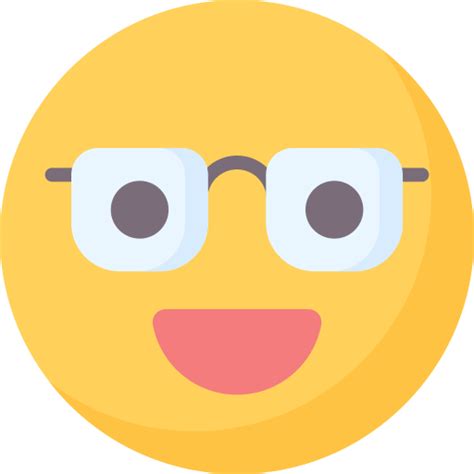 Nerd Free Smileys Icons