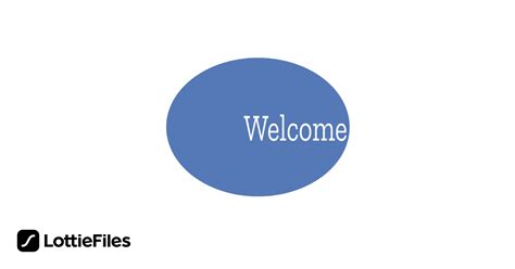 Free Welcome Animation By Swetha R Lottiefiles