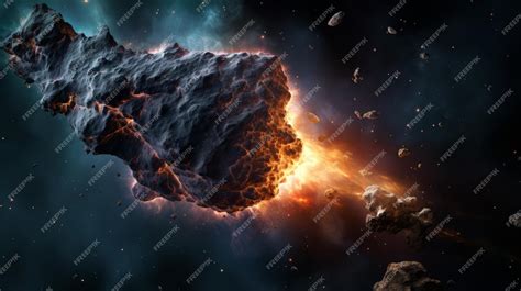Premium Photo Stunning Asteroid Nebula Captivating Illustration Of A