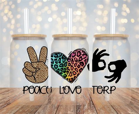 Asl Interpreter Inspired Libby Cup Sign Language Terp Etsy