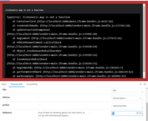 Map Is Not A Function Argtypes Set Object In Sb Controls · Issue