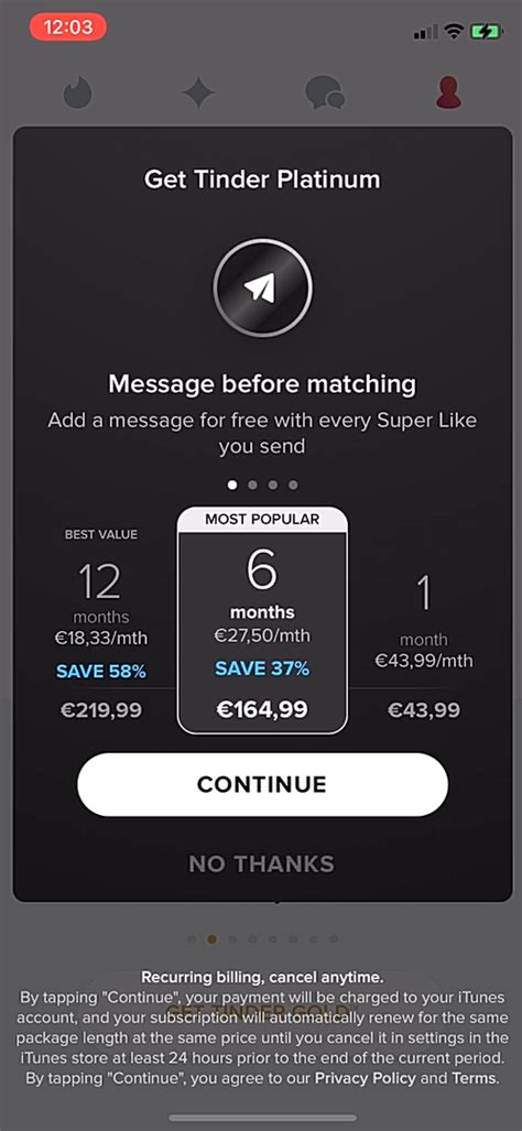 Tinder Upgrading Flow App Fuel