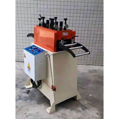 5 Kw Metal Sheet Leveler Straightening Machine Sheet Thickness 2 Mm
