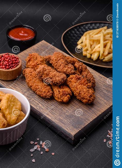 Delicious Crispy Breaded Chicken Wings Grilled With Spices And Herbs