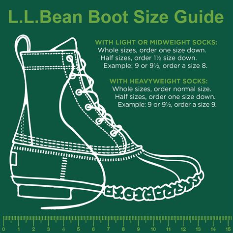 Ll Bean Shoe Size Chart