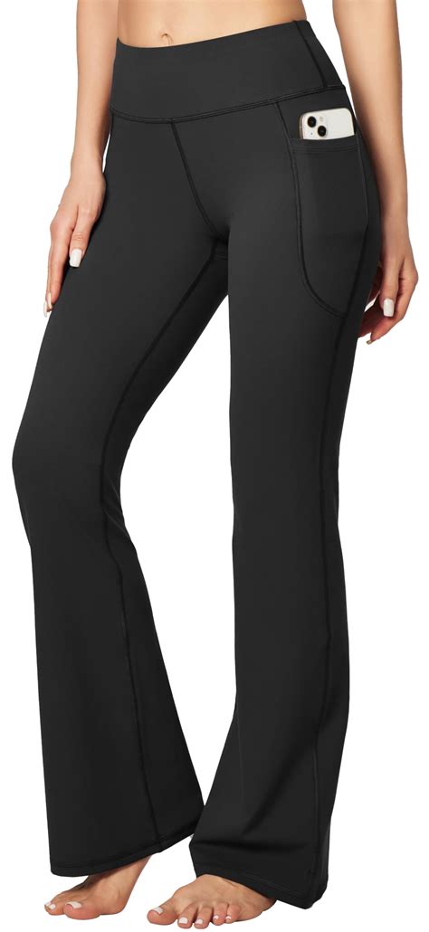 Heathyoga Womens Yoga Pants With Pockets For Women Bootcut Wide Leg