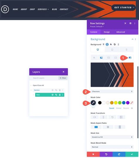 How To Add Background Masks And Patterns To Your Divi Header Ask The