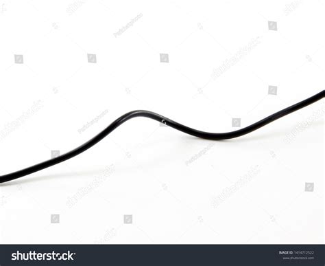 Black Wire Cable Usb Adapter Isolated Stock Photo Shutterstock