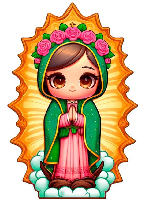 Virgencita De Guadalupe En 2025 Virgencita De Guadalupe Caricatura
