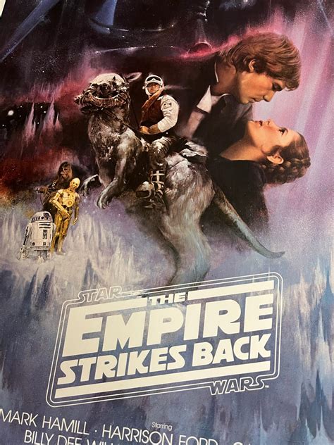 Empire Strikes Back Original Movie Poster
