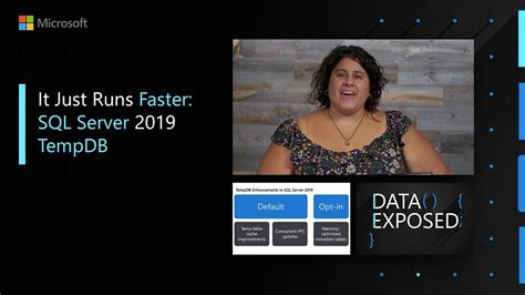 It Just Runs Faster Sql Server 2019 Tempdb Improvements Data Exposed