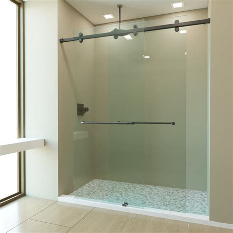 Dynasty 180° Frameless Double Bypass Crl Cambridge Glaze Hardware
