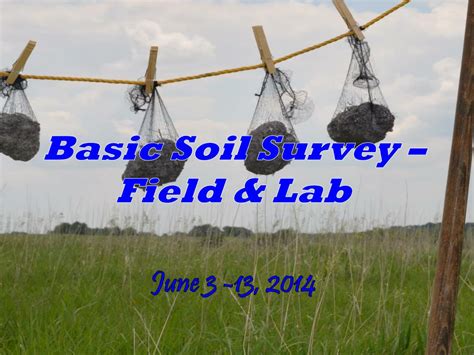 PPT Basic Soil Survey Field Lab PowerPoint Presentation ID