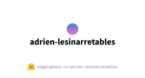 Adrien Lesinarretables De Amim