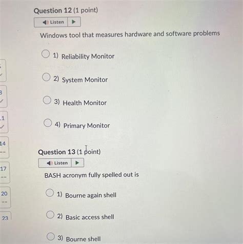 Solved Windows Tool That Measures Hardware And Software Chegg