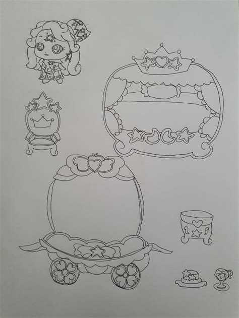 슈팅스타 캐치 티니핑 도안 네이버 블로그