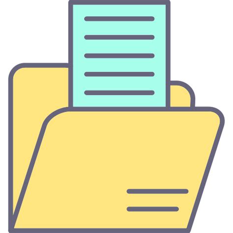 Folder Generic Outline Color Icon