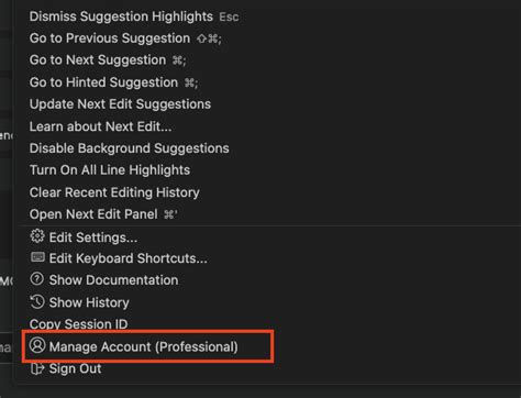 vs code 中 augment code插件如何切换账号？ 开发调优 linux do