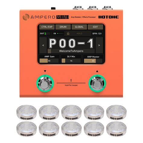 Mua Hotone Multi Effects Processor Pedal Guitar Bass Amp Modeling Ir