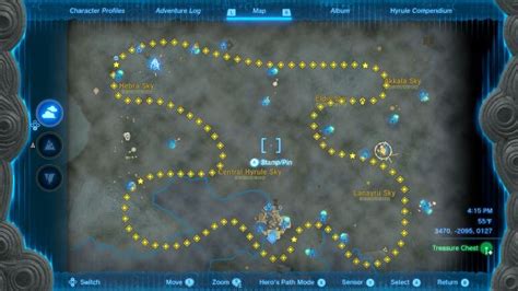Light Dragon Route Map R Tearsofthekingdom