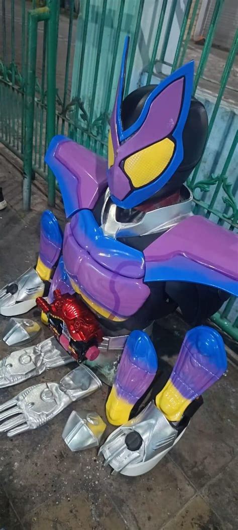 Kamen Rider Gavv Poppin Gummy Form Tokusatsu Suit Wearable Cosplay