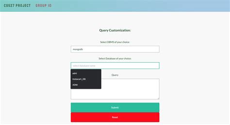 GitHub Neelkanthpoosa QueryCustomizationTool Application For SQL Querying Of Multiple