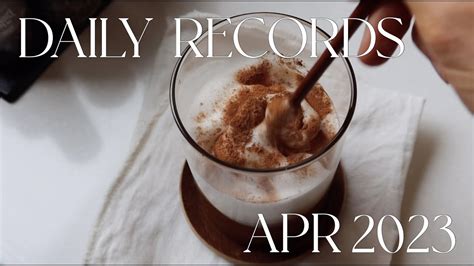 나이 먹고 보려고 만드는 Vlog I 2023년 4월 일상 기록 I 집순이 백수 라이프 일리 밀크프로더 구매 제주 여행 당근 라페 만들기에 미쳐버린 일상 Youtube