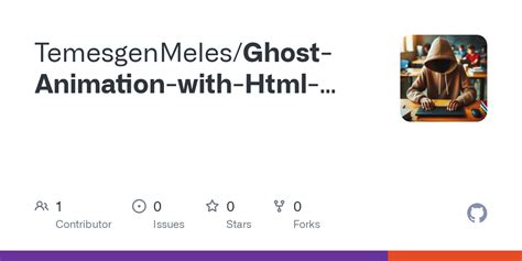 Github Temesgenmeles Ghost Animation With Html And Css